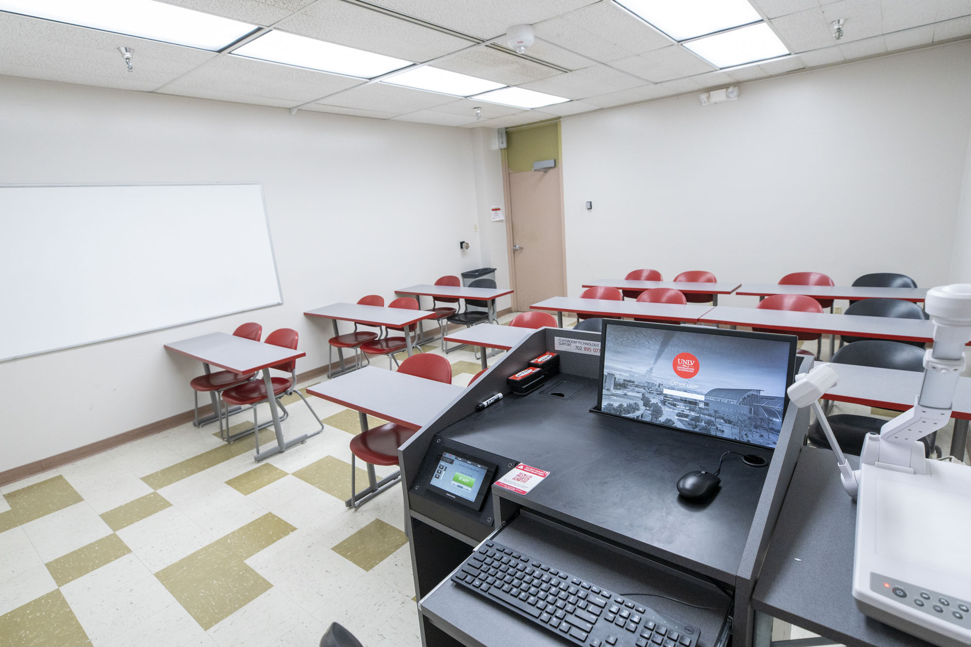 FDH 203 | Classrooms | UNLV Information Technology